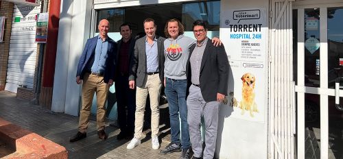 IVC Evidensia Group CEO and Group COO Visit Clinics in Valencia